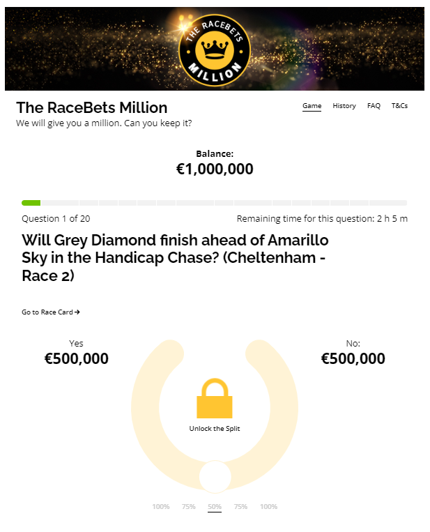 Die RaceBets-Million: Feldtagebuch im Selbstversuch - RaceBets Blog